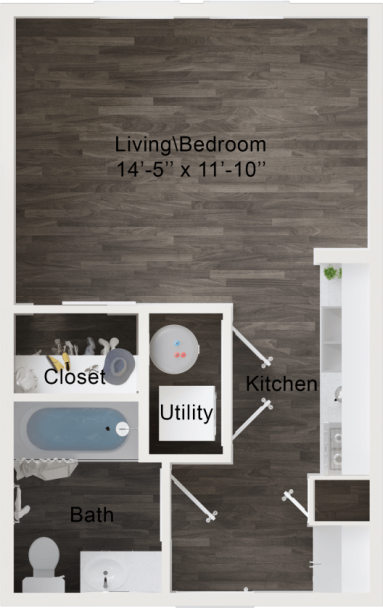 Long-Term Rental Housing Floorplans in Jackson Hole | Sagebrush Apartments